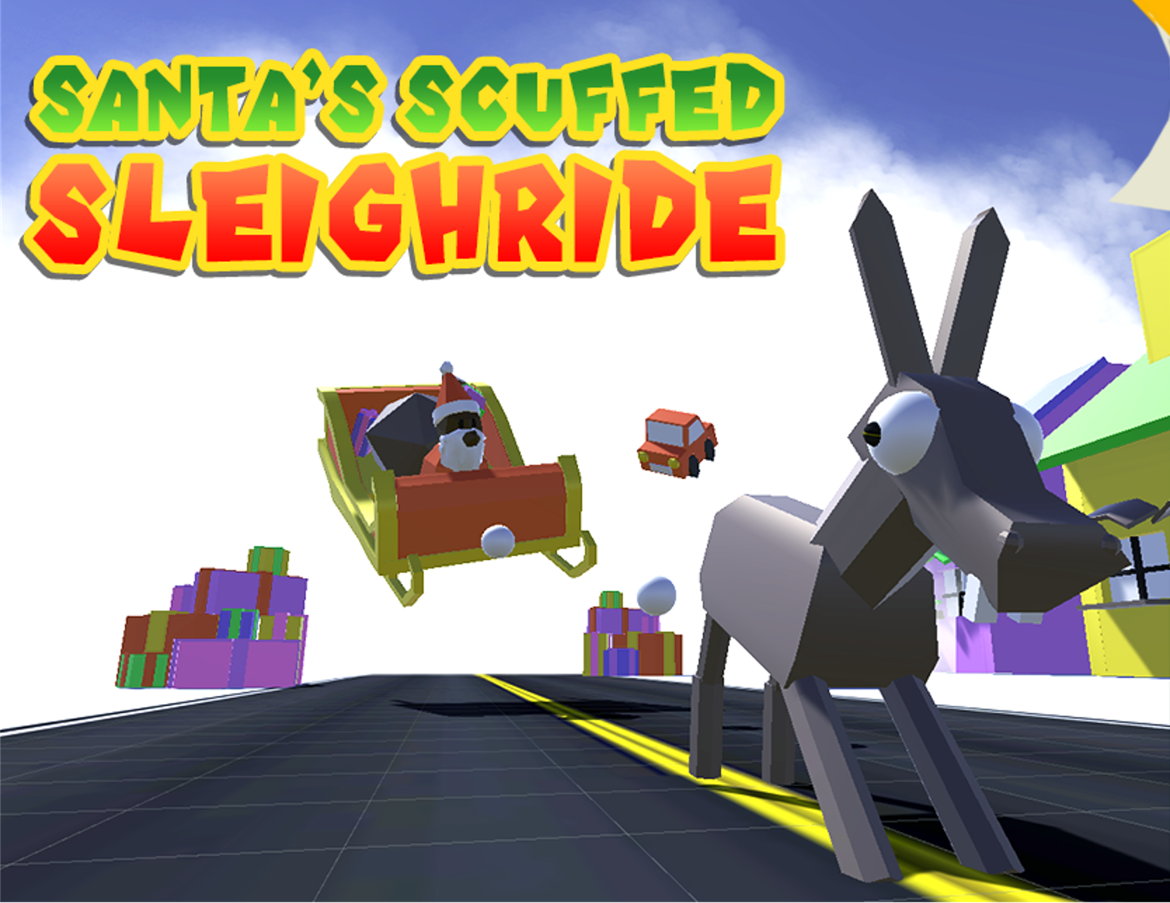 Santa's Scuffed Sleighride by jakeberry
