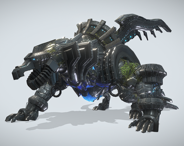 Mecha Dragon by GameSwan