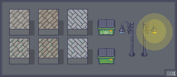 Modern exteriors - RPG Tileset [16X16] by LimeZu