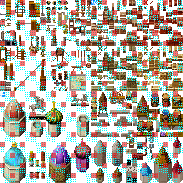RPG Maker MZ Tile Collection By Starbird Game Art