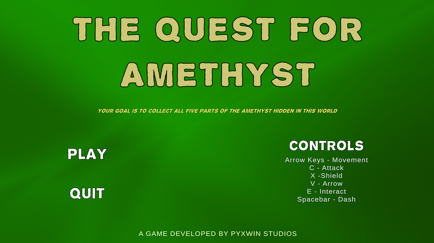 The Quest For Amethyst by Pyxwin