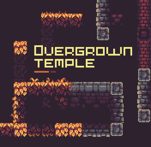 [CC 1.0] Overgrown Temple Tileset by Quintino Pixels