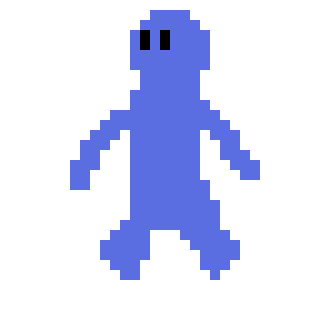 Blue man by SOJO GAMES