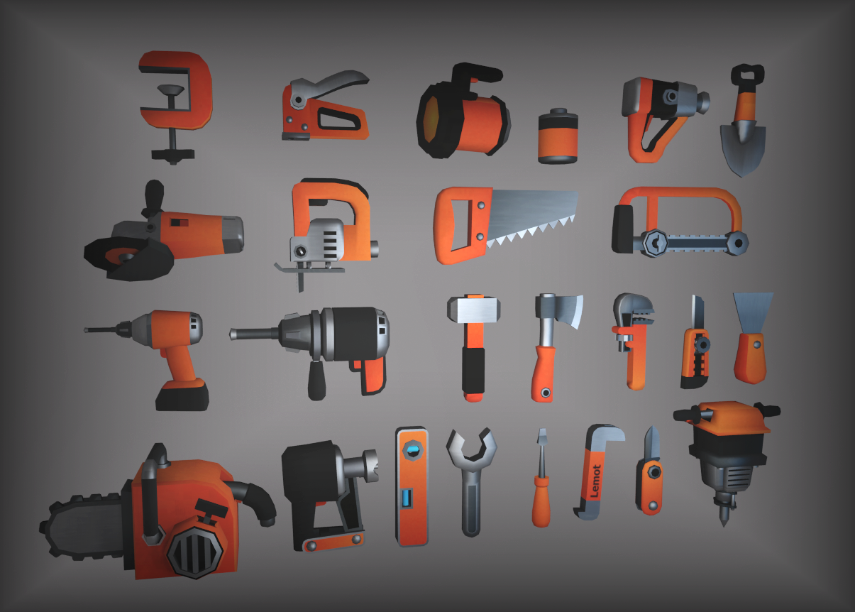 Chibi Tools by Hamsterspit