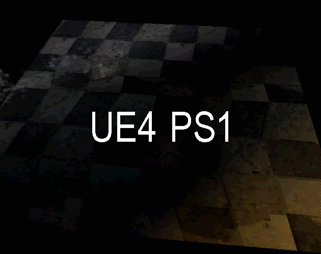 UE4 PS1 Materials by CURSED BOOTLEG INC