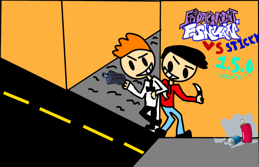 Fnf: Vs Sticky by Shxdowsk8r