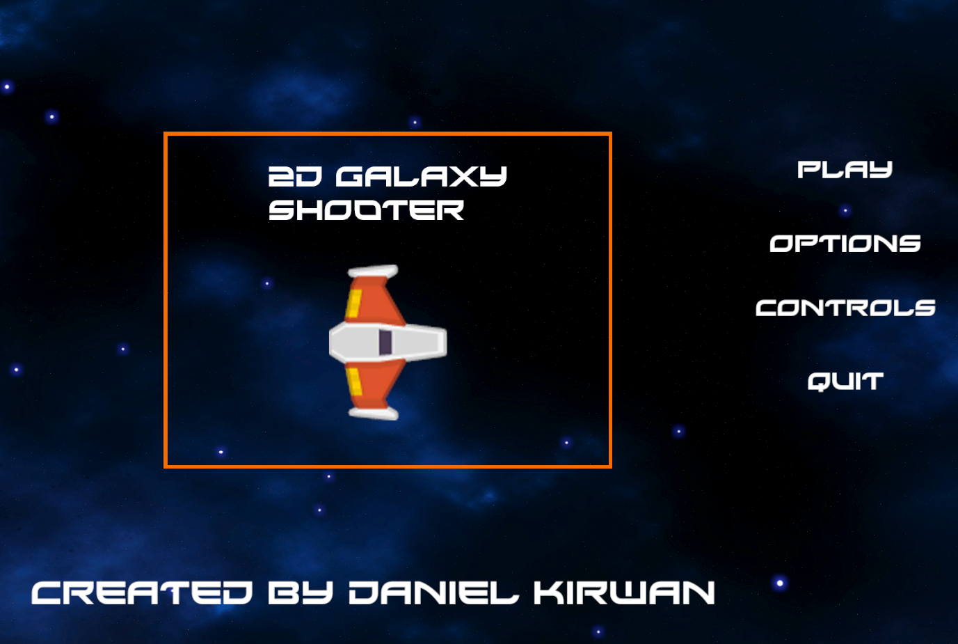 2D space shooter by DangryGames