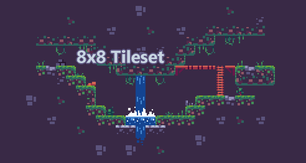 8x8 Tileset FREE by kill4spika