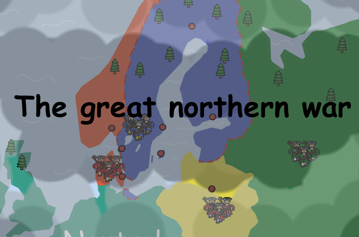 The Great Northern War - history of Sweden by E.K game development for ...