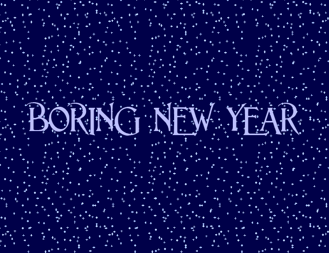 Boring New Year by Andrey Vydra