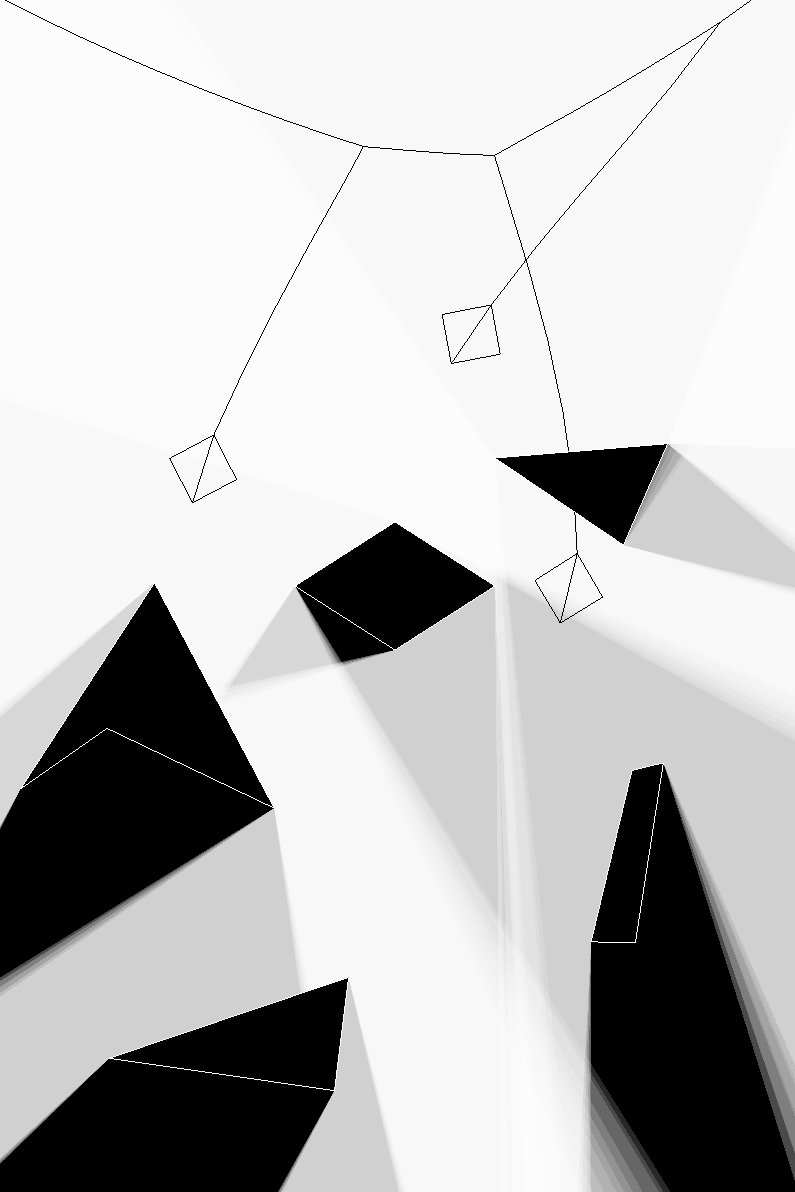 2D raycasting lights by henrikgram