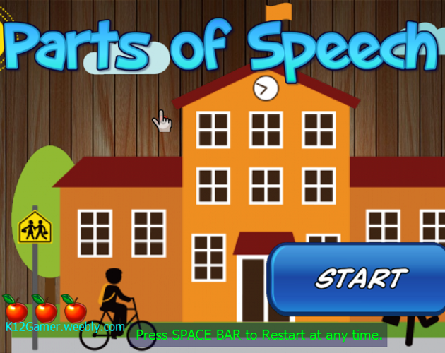Parts of Speech by k12gamer
