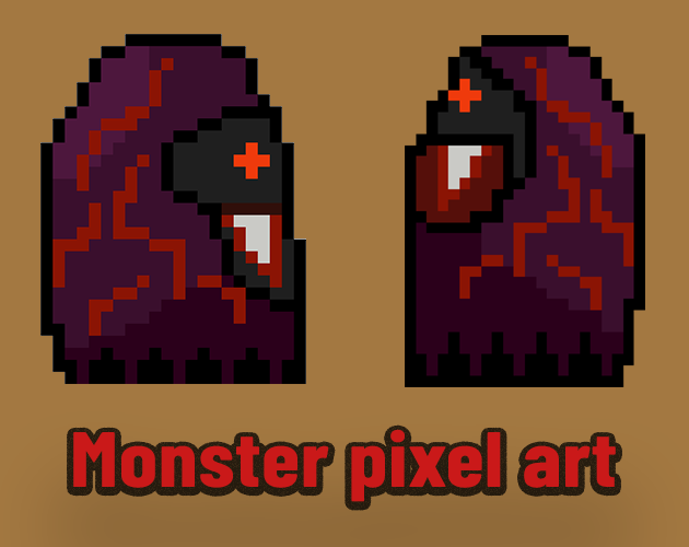 Devlog - Monster pixel art character by Sungraphica