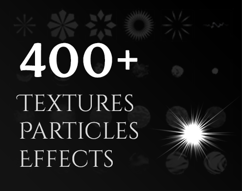 400+ Textures Particles Effects by Secaly