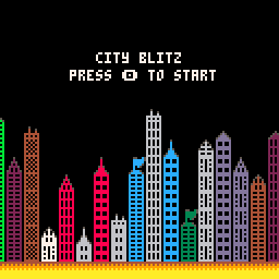 City Blitz Pico-8 by GlenMcNamee