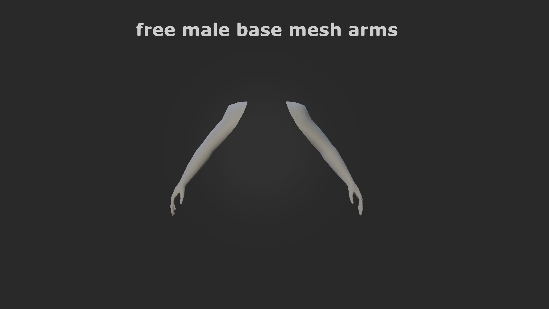 free male base mesh arms by orange juice games