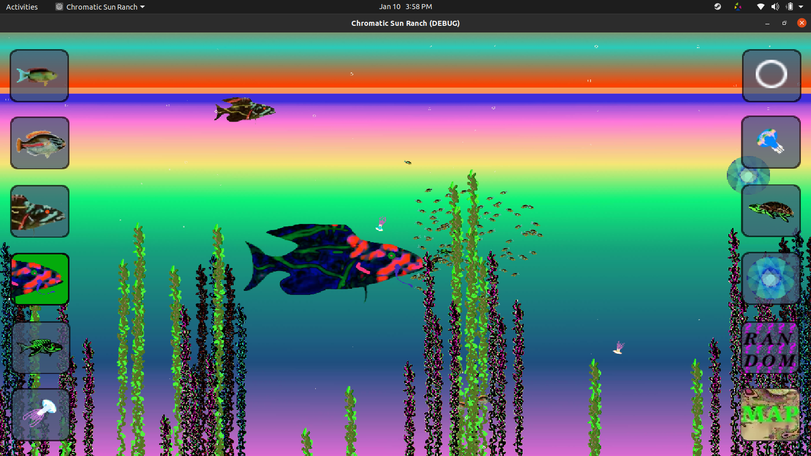 Chromatic Sun Ranch - Fish Pond by chillvibesies