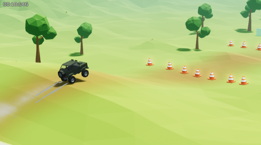 Excite Drive by Nannings for Finally Finish Something 2022 - itch.io