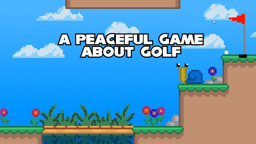 A Peaceful Golf Game by Waterboy