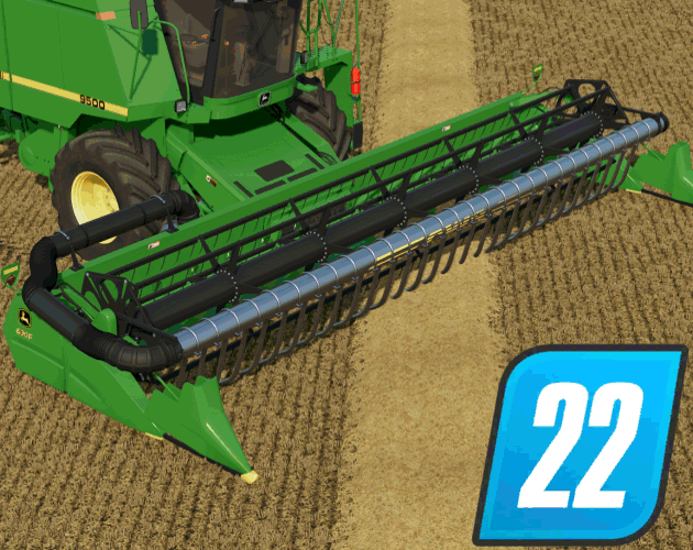 John Deere 600F Header series by Jono