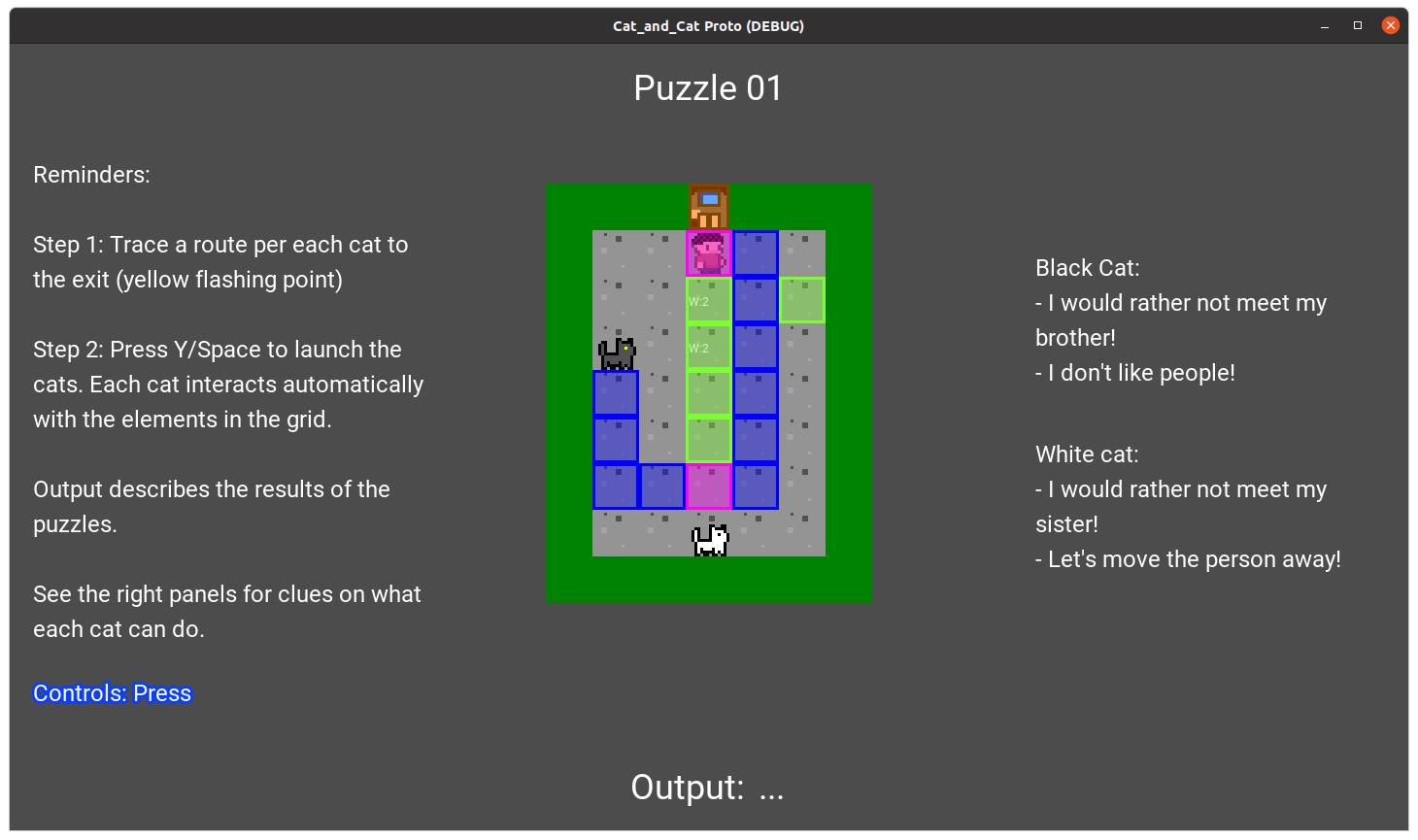 Cat and Cat (WIP) by alegre.games