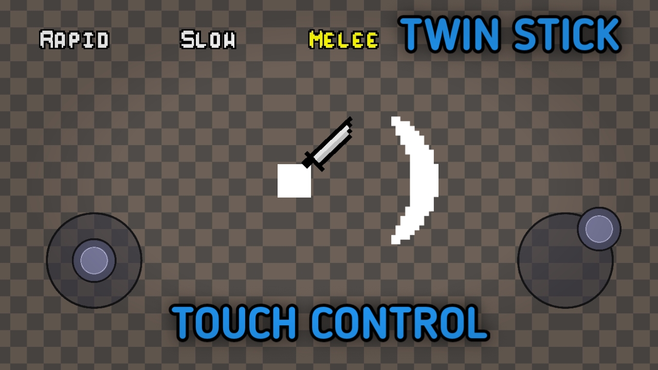 Twin Stick Shooter Touch Control Construct 3 Template By Fuminostudios