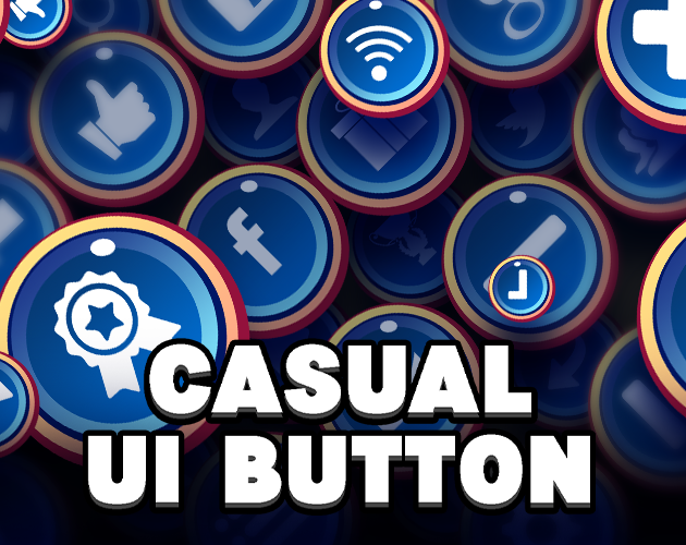 Casual UI Button #10 by Creative Asset Store