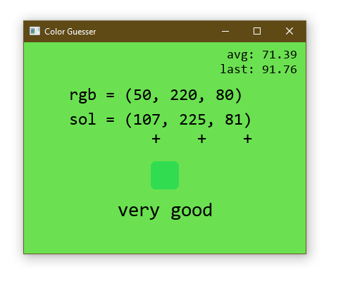 Color Guesser by Zephnik