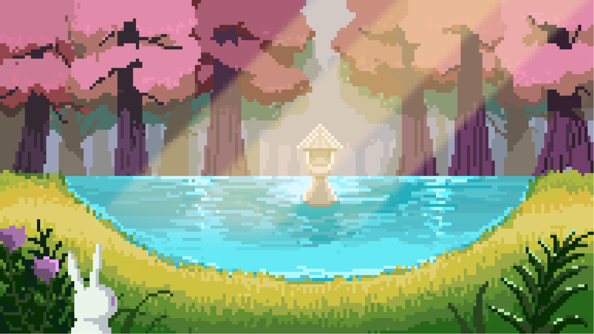 Spring Town by Ruixin Chen