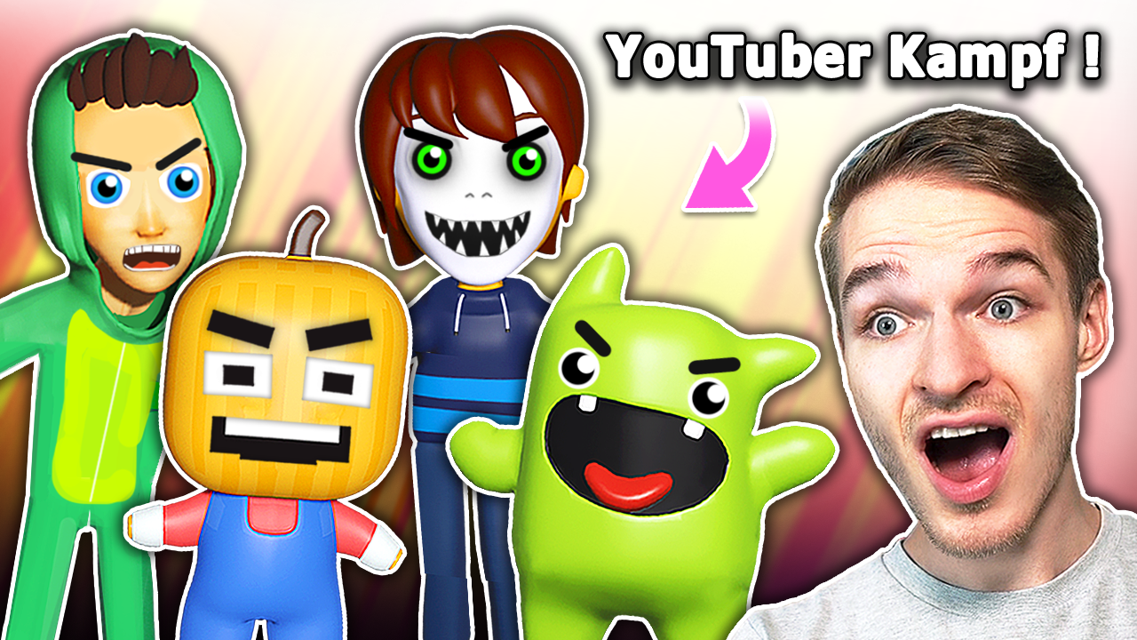 YouTuber Battle (Paluten, Unge, GLP, Rezo, Mexify, MrLuchs) by MrLuchs