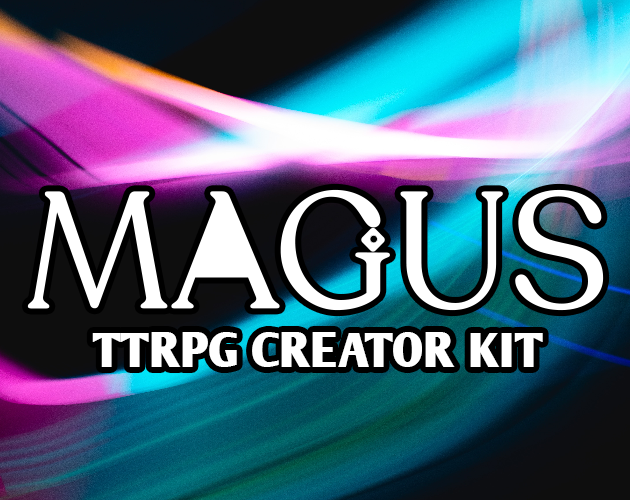 Magus - Narrative RPG Creation Kit by Joonas Dæmon Lind