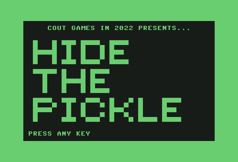 Hide The Pickle by Cout Games