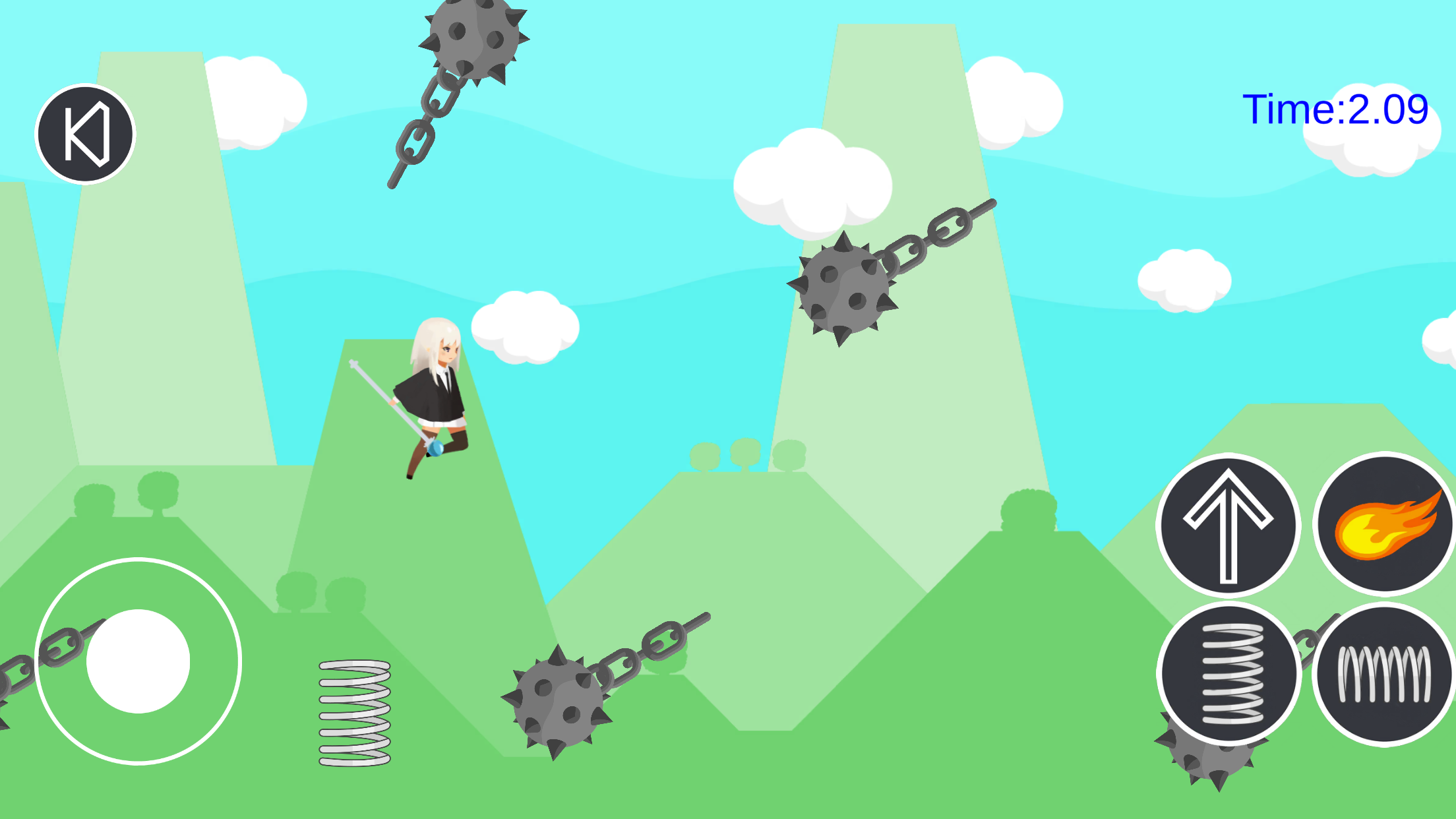 (One person has cleared) Wizard Speedrun:Side-Scroller by earth38