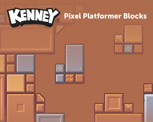 Pixel Platformer Blocks by Kenney (Assets)