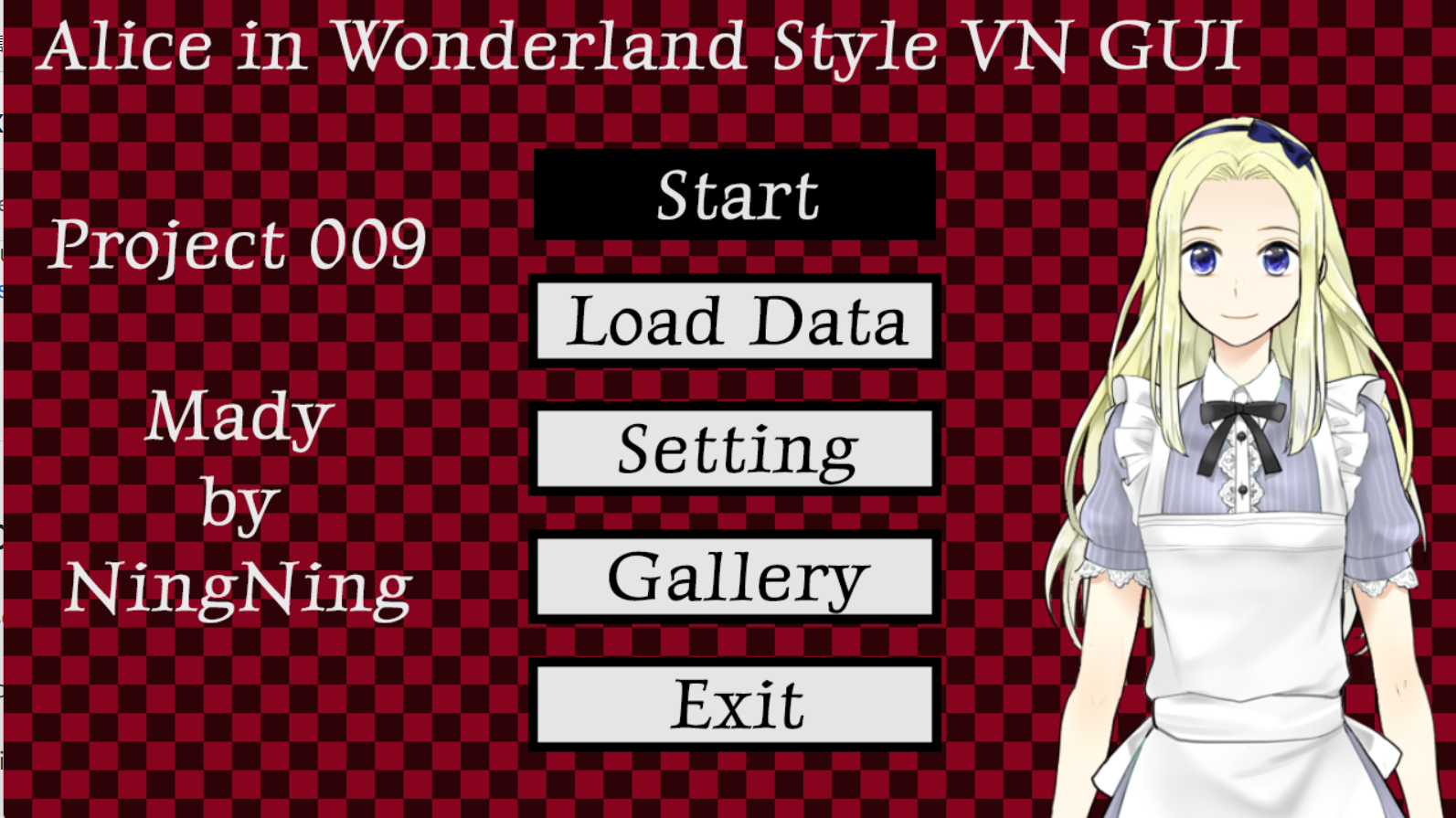 Visual Novel GUI Pack 009 by Smileflower
