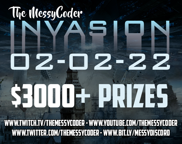 The MessyCoder Invasion Game Jam - itch.io