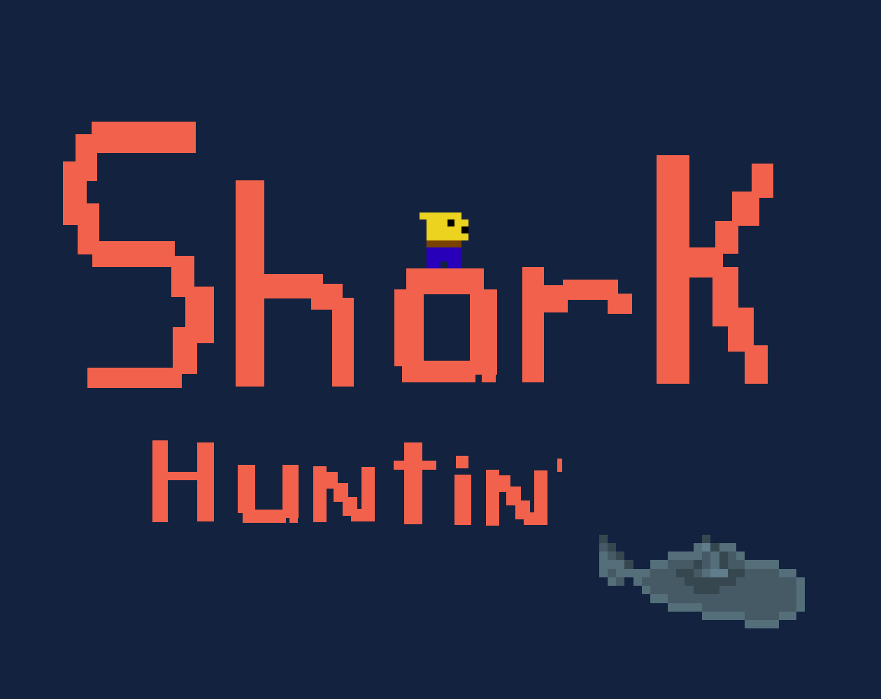Shark Huntin' by Sam Brading