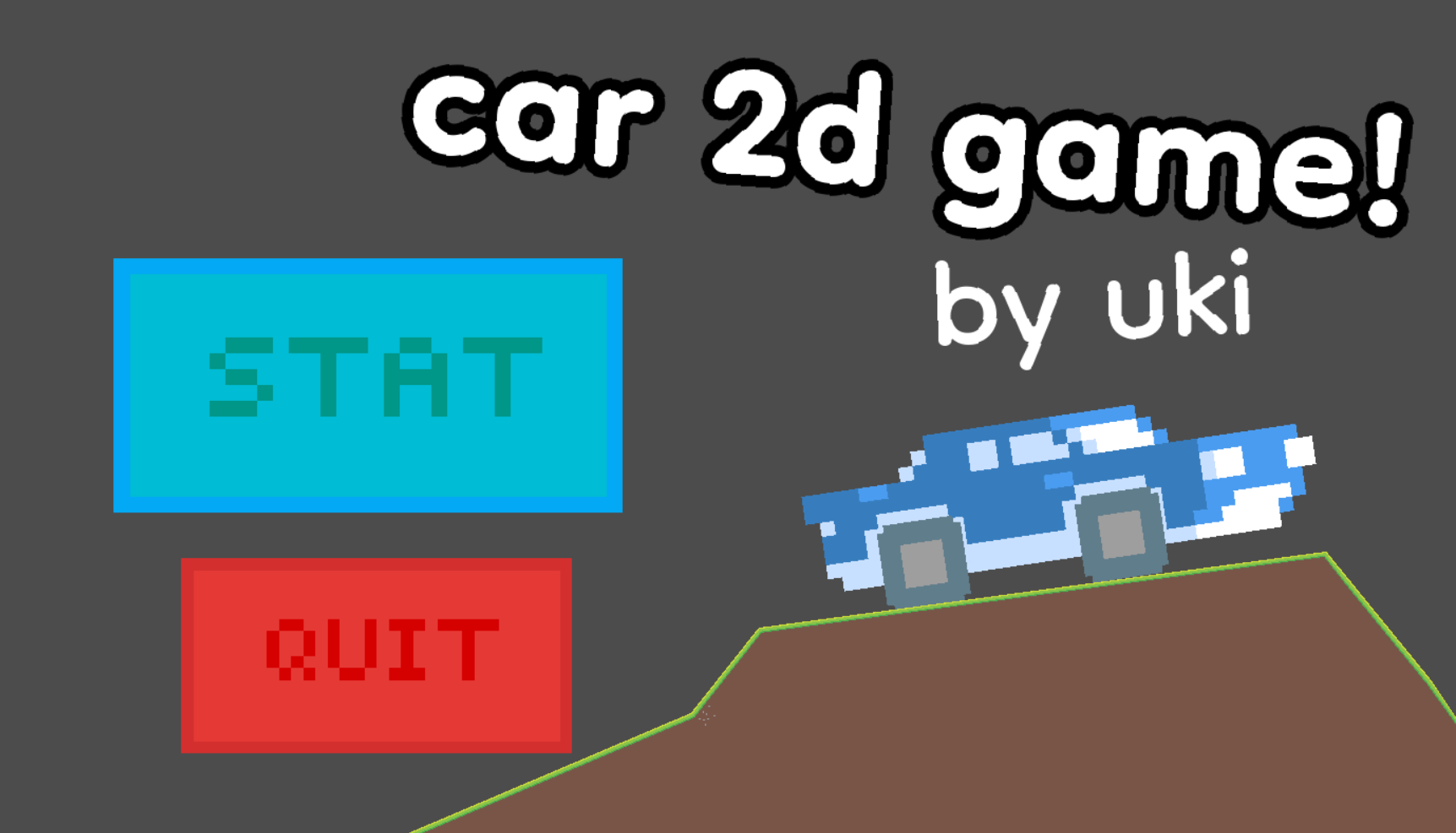Car 2d game by uki by uki games studio