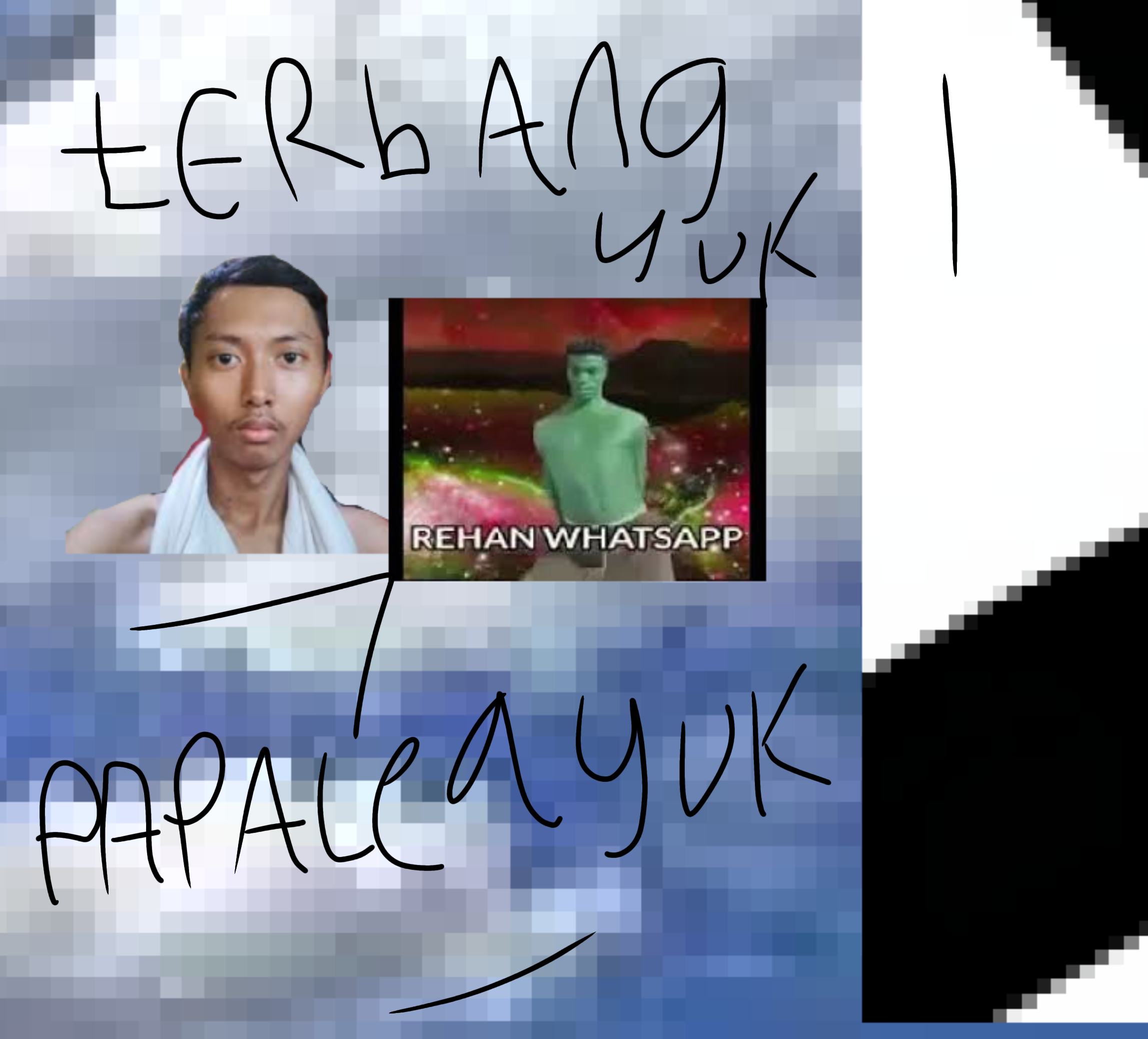 Ghozali dan rehang wangsaf terbang by O.M.A DSIGN