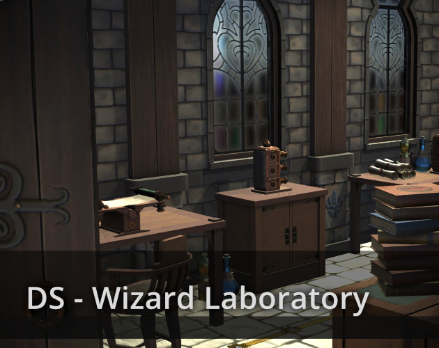 Dungeon Set – Wizard Laboratory by DuoDraconis