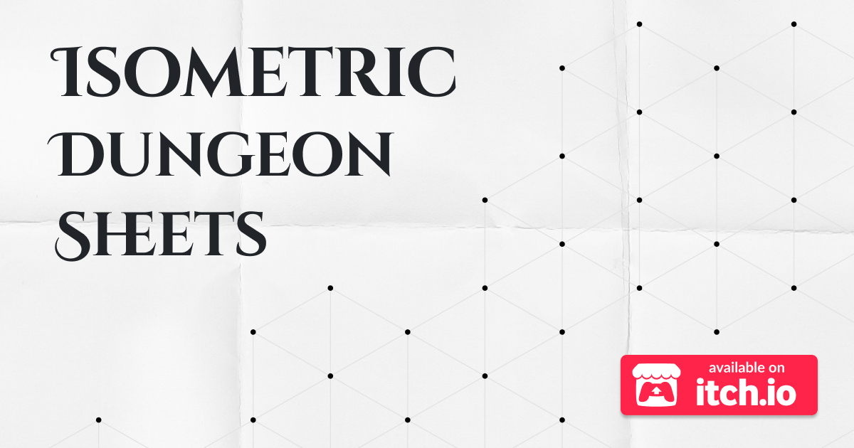 Isometric Dungeon Sheets by Lazarus