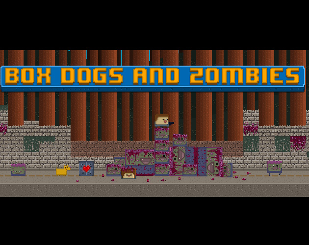 Box Dogs and Zombies by DiscoFish