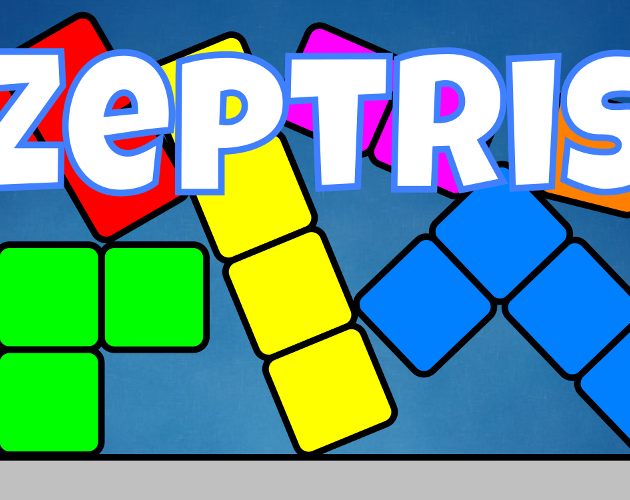 Zeptris - like Tetris, with physics by wynoo