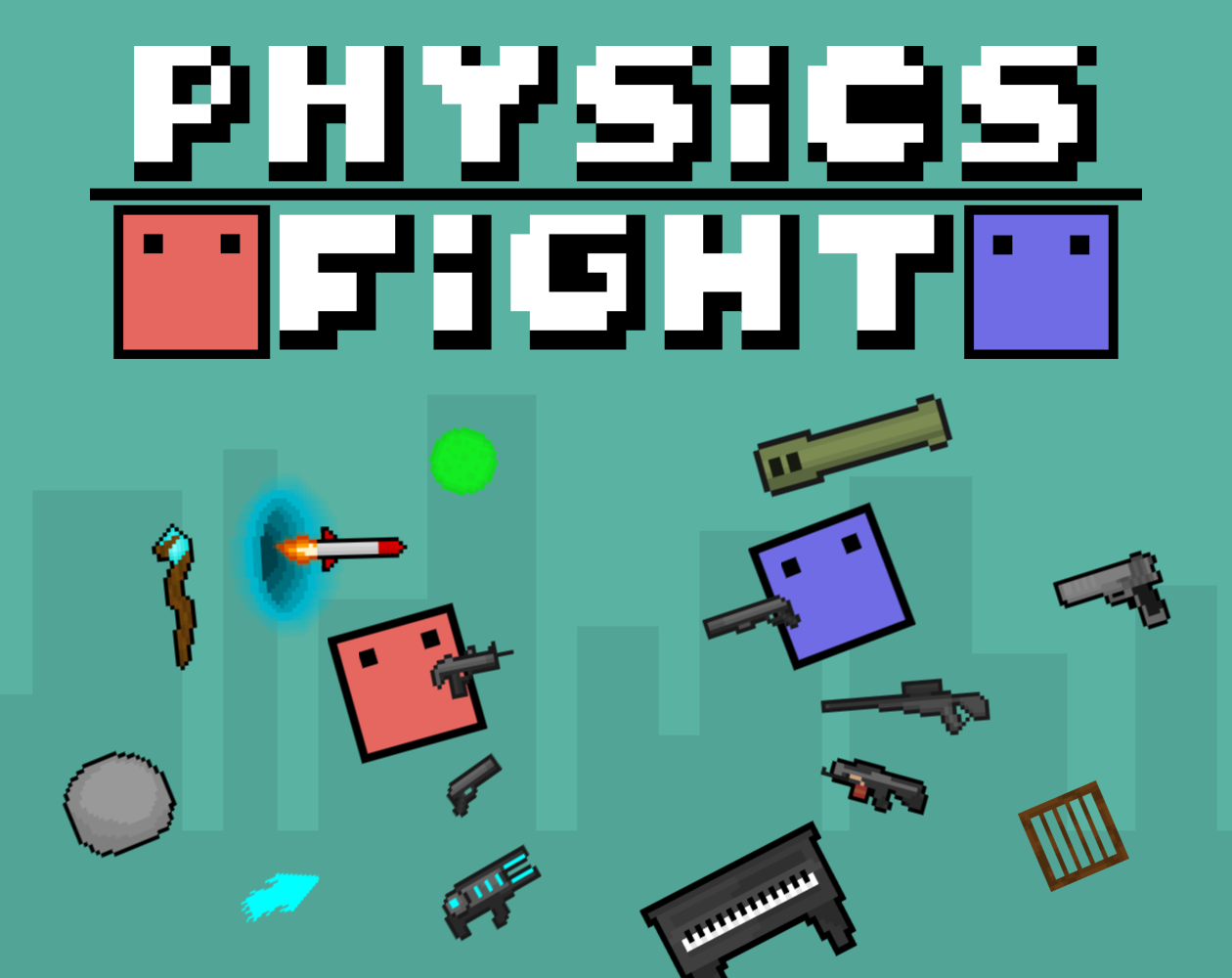 Physics Fight - Local 2 Player Chaos by Wyatt Pixels
