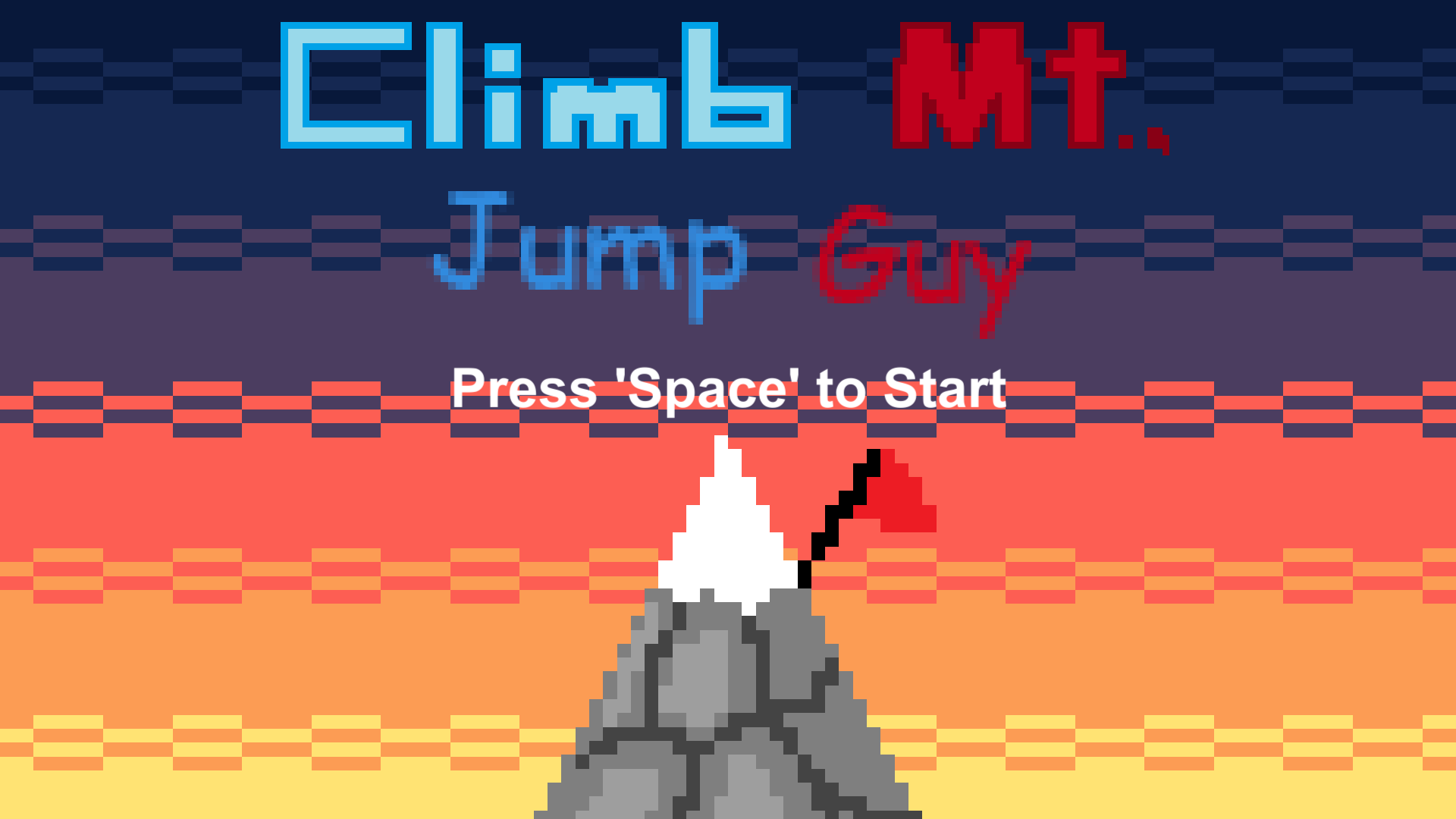 Climb Mountain Jump Guy by FrostedCN