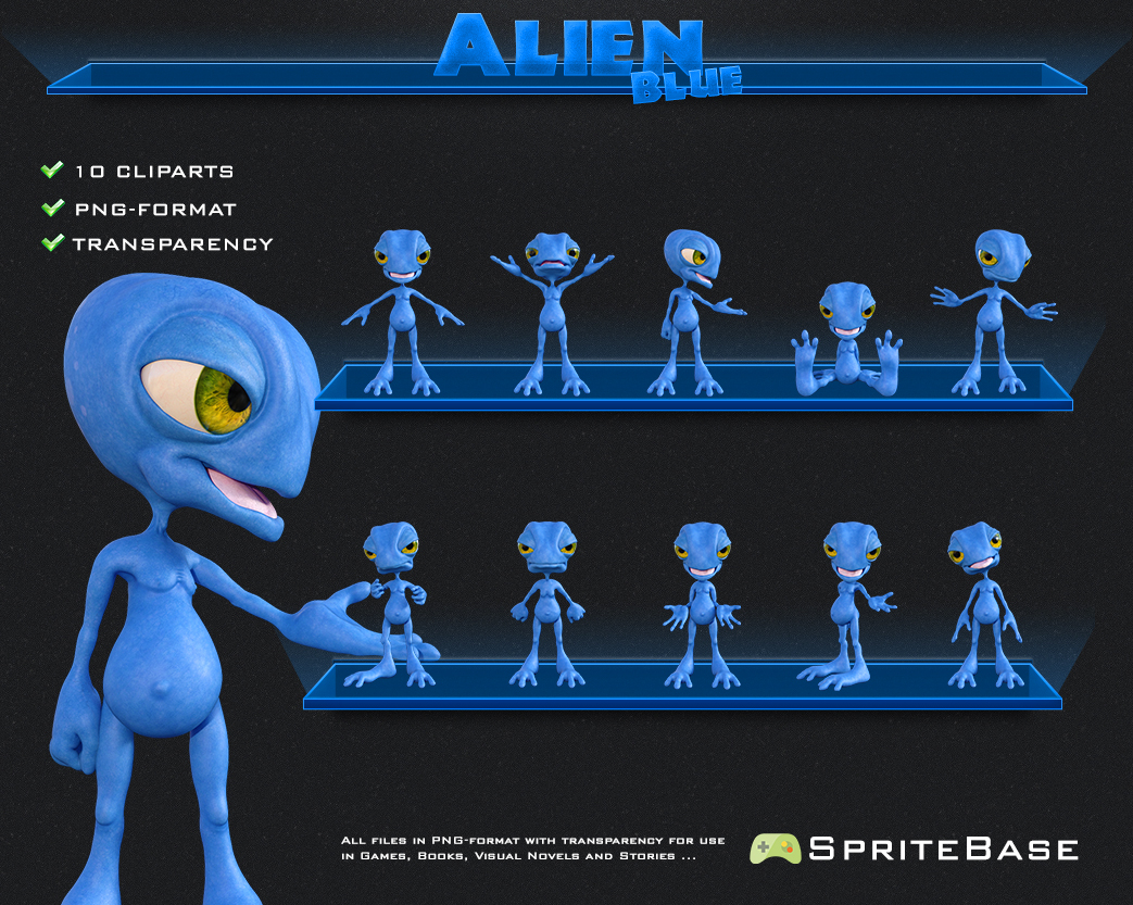 Alien by Spritebase
