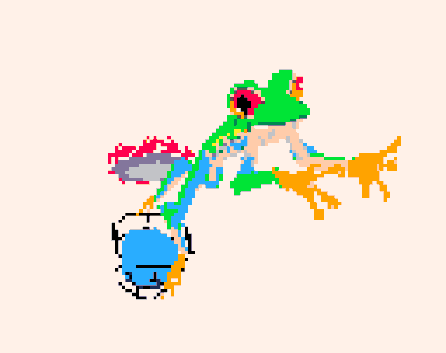 picoCAD Jam 28: Amphibians - itch.io