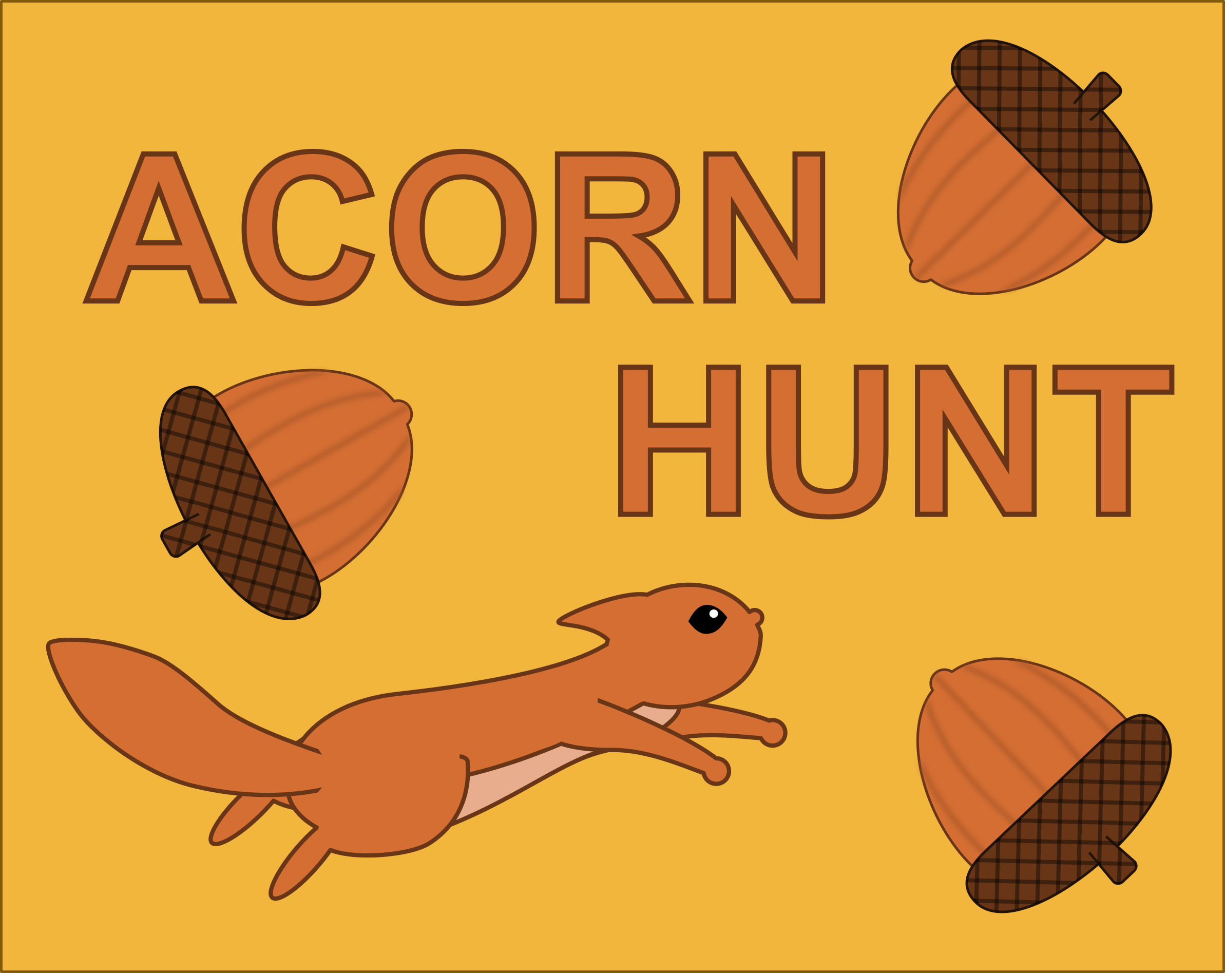Acorn Hunt by laifuscor, Vicente Murgui Sanchis for 🍁 Great Autumn Game ...