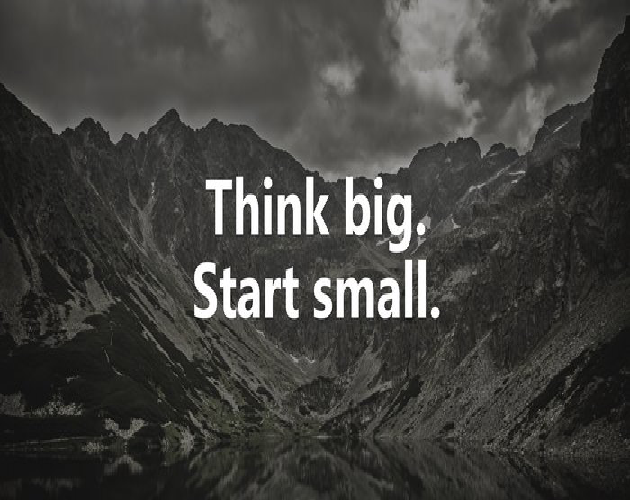 Small at first by Bardon