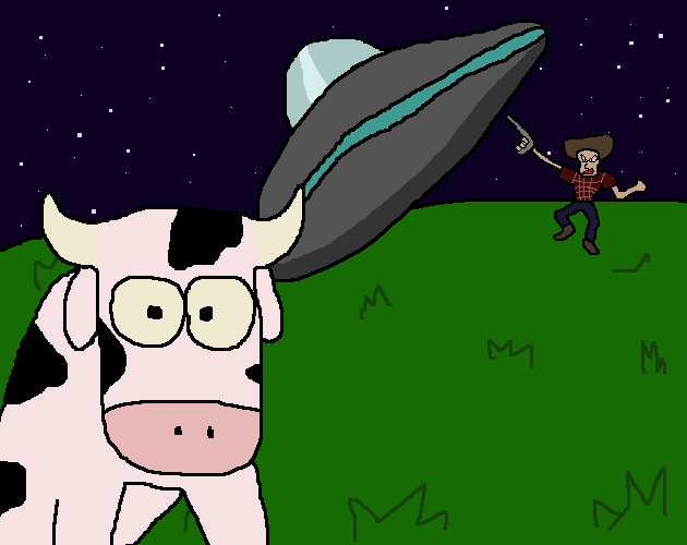 When an Alien Wants Barbecue by bruno700mb